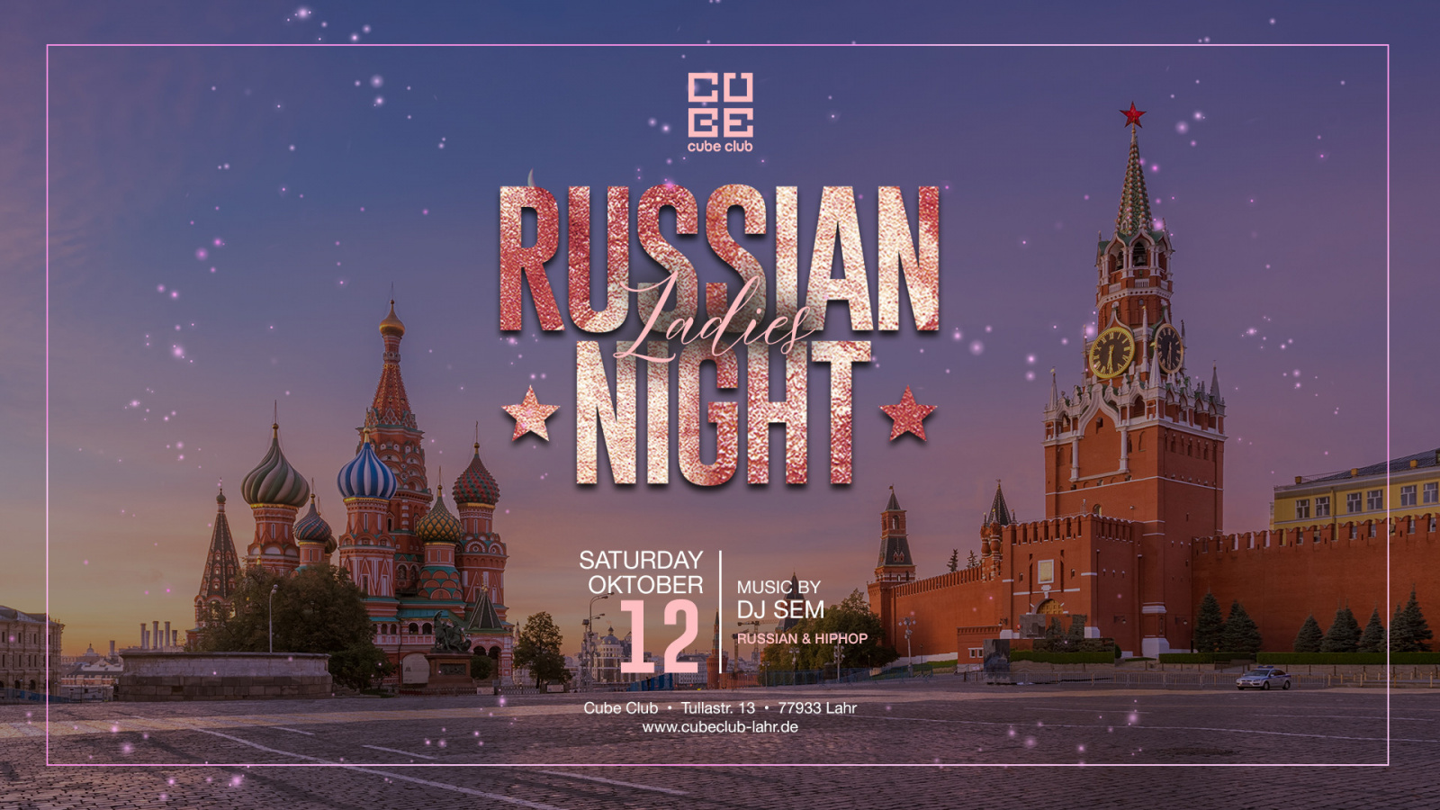 Russian Ladies Night - Samstag, 12.10.2019