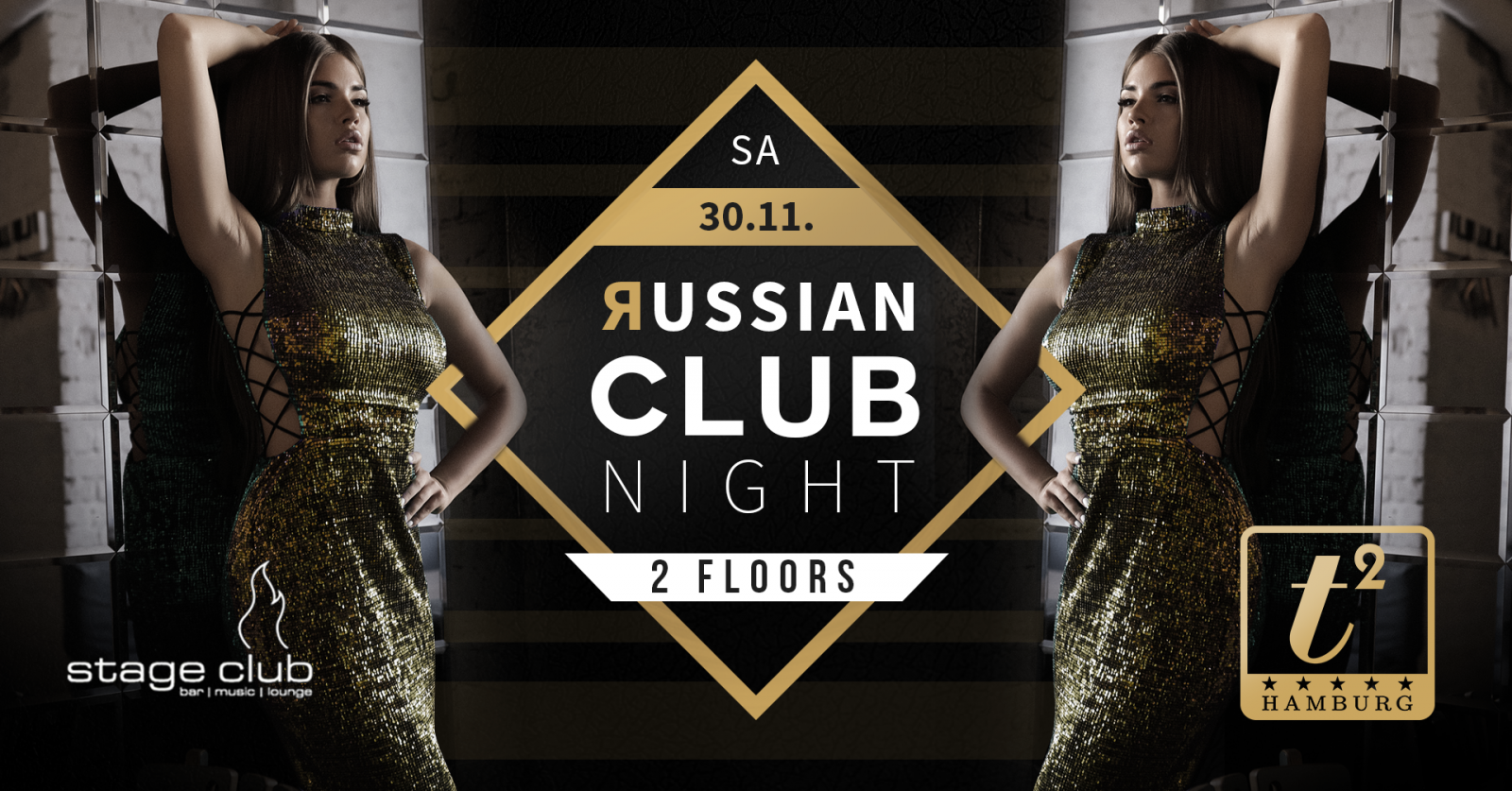 T2 Russian Club night #3 at stage club - Samstag, 30.11.2019